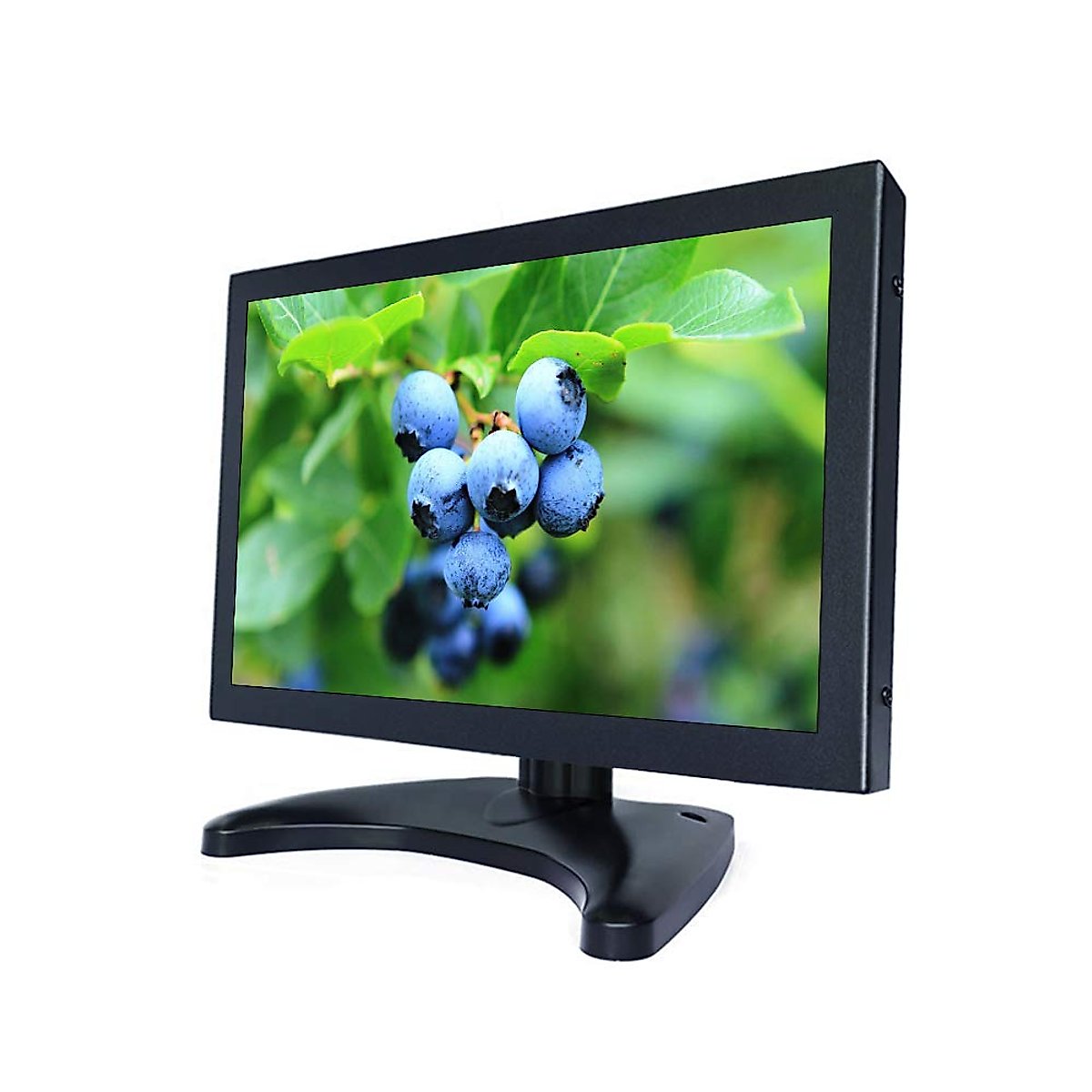 iChawk 11.6" 12" inch Display 1366x768 16:9 HD Widescreen Metal Case HDMI-in VGA BNC AV Built-in Speaker Industrial LCD Screen Monitor For PC Display, USB Port Pluggable U-disk Video Player W116MN-591