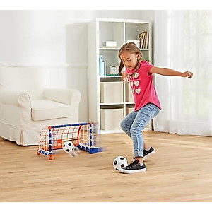 Game Zone Action Soccer, Motorized Soccer Sport Activity for Indoor or Outdoor Play; Children Ages 4 and Older