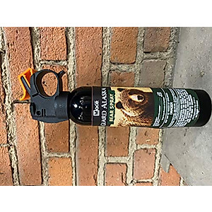 mace Personal Security Products Mace Brand Guard Alaska Maximum Strength Bear Spray – 20’ Powerful Pepper Spray – Mace Spray Self-Defense for Hiking, Camping, and Other Outdoor Activities, Made in USA