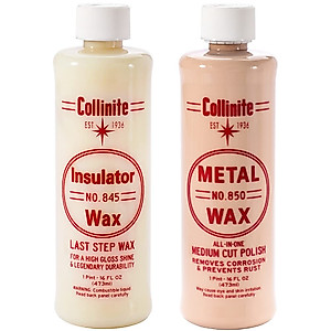 Collinite No. 845 Insulator Wax & No. 850 Metal Wax Combo