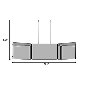 3 Way Mirror for Self Hair Cutting, 360 Trifold Barber Mirrors 3 Sided Makeup Mirror to See Back of Head, Used for Hair Coloring, Braiding, DIY Haircut Tool are Good Gifts for Men Women (Without LED)