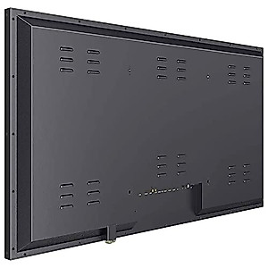 KUVAVISION True 1500 Nits 49 Inch 4K UHD HDR Full Shade Sun Readable Smart Outdoor TV with HDMI, USB, WiFi, 40W Sound Bar and Wall Mount, Black