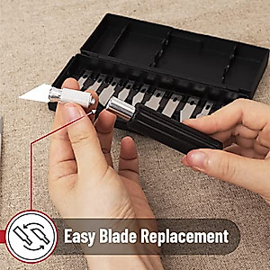 Mr. Pen- Craft Knife Set, 13 Piece, Exacto Knife Set, Hobby Knife Set, Crafting Knife, Exacto Knife Kit, Precision Knife Set, Exacto Knife for Crafting, Exacto Knives, Utility Knife Kit, Pen Knife