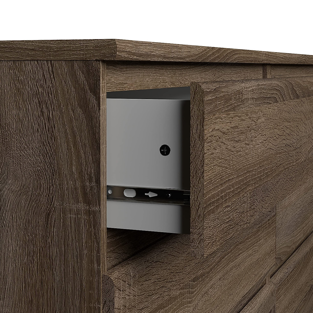 Tvilum Scottsdale 6 Drawer Double Dresser, Truffle