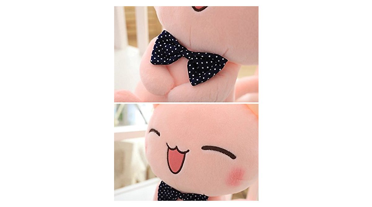 Cute Pink Cat Plushie - 11-Inch Kawaii Plush Toy for Kids