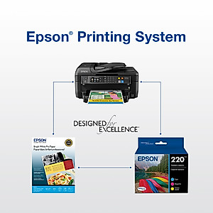 Epson T220120 DURABrite Ultra Black Standard Capacity -Cartridge -Ink (WF-2760, WF-2750, WF-2660, WF-2650, WF-2630, XP-424, XP-420, XP-320)