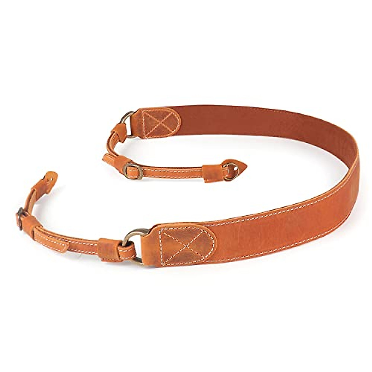 MegaGear SLR, DSLR Sierra Series Genuine Leather Camera Shoulder or Neck Strap