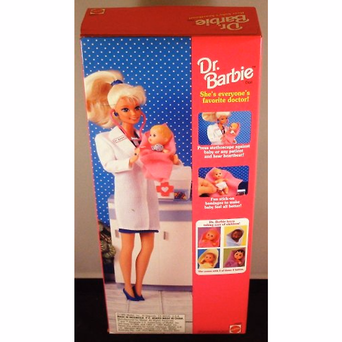 Dr. Barbie with Three Babies [1995]