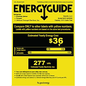 NewAir 24" Built-in 160 Can Outdoor Beverage Fridge in Weatherproof Stainless Steel with Auto-Closing Door and Easy Glide Casters. New Air Mini Fridge, Built-In or Freestanding Outdoor Fridge