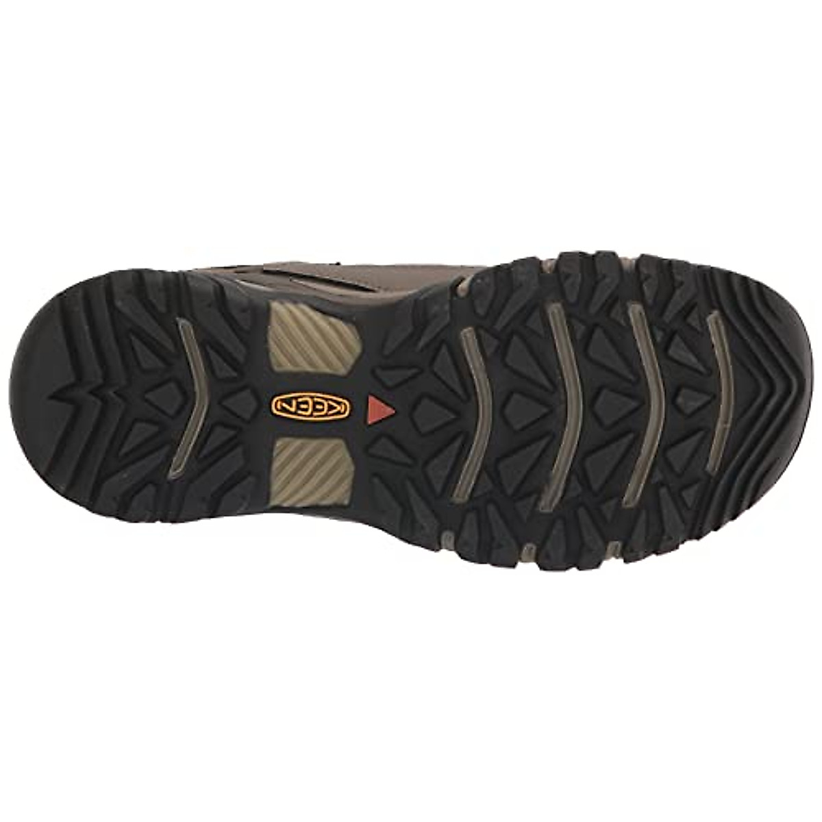 KEEN Women's Targhee Vent Low Height Breathable Hiking Shoes, Timberwolf/Sea Moss, 6.5