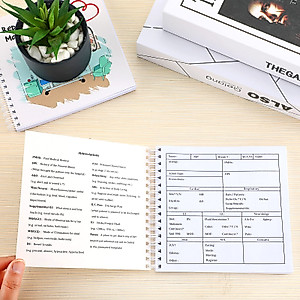 Marspark Nurse Report Sheet Notebook Pocket Notebook for Nurses Nursing Notepad Student Appreciation Journal for Organizing Notes, Giving Report (1 Pack)