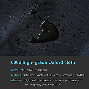 MBOOM Portable Planer Dust Cover - Protective Shield Against Sawdust & Wood Chippings,27x24x19 inch