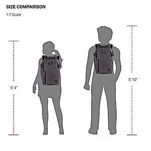 SwissGear Hybrid Travel Laptop Backpack, Heather Grey, 22-Inch