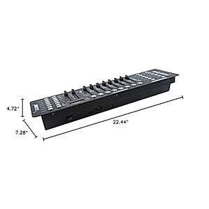 Tengchang DMX 512 Controller 192 Channel Operator Console for Stage Party DJ Lighting