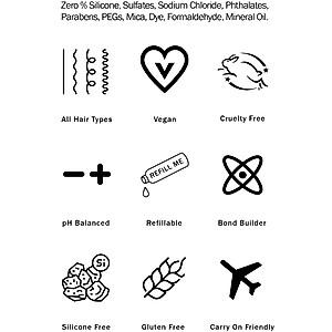 Roze + Quartz Calm Conditioner (8.5 Ounce 250ml) with Facet Fix™ Bond Builder