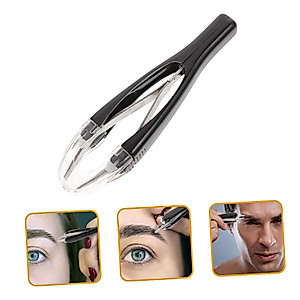 Frcolor Eyebrow Tweezers Automatic Retractable for Facial Eyebrow Removal (Color Random)