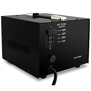 ROCKSTONE POWER 3000 Watt Voltage Converter Transformer - Heavy Duty Step Up/Down AC 110V/120V/220V/240V Power Converter - Circuit Breaker Protection – DC 5V USB Port - CE Certified [3-Year Warranty]