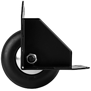 Penn-Elcom W2080K/HD 3" Heavy Duty Recessed Corner Caster in Sleek Black