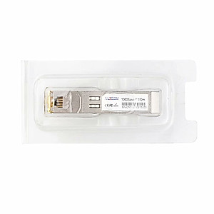 Copper SFP Mini GBIC RJ45 SFP 1.25G 1000BASE-T 100m for Cisco GLC-T/SFP-GE-T Meraki MA-SFP-1GB-TX Ubiquiti UF-RJ45-1G D-Link Supermicro Netgear, TP-Link and Other Open Devices