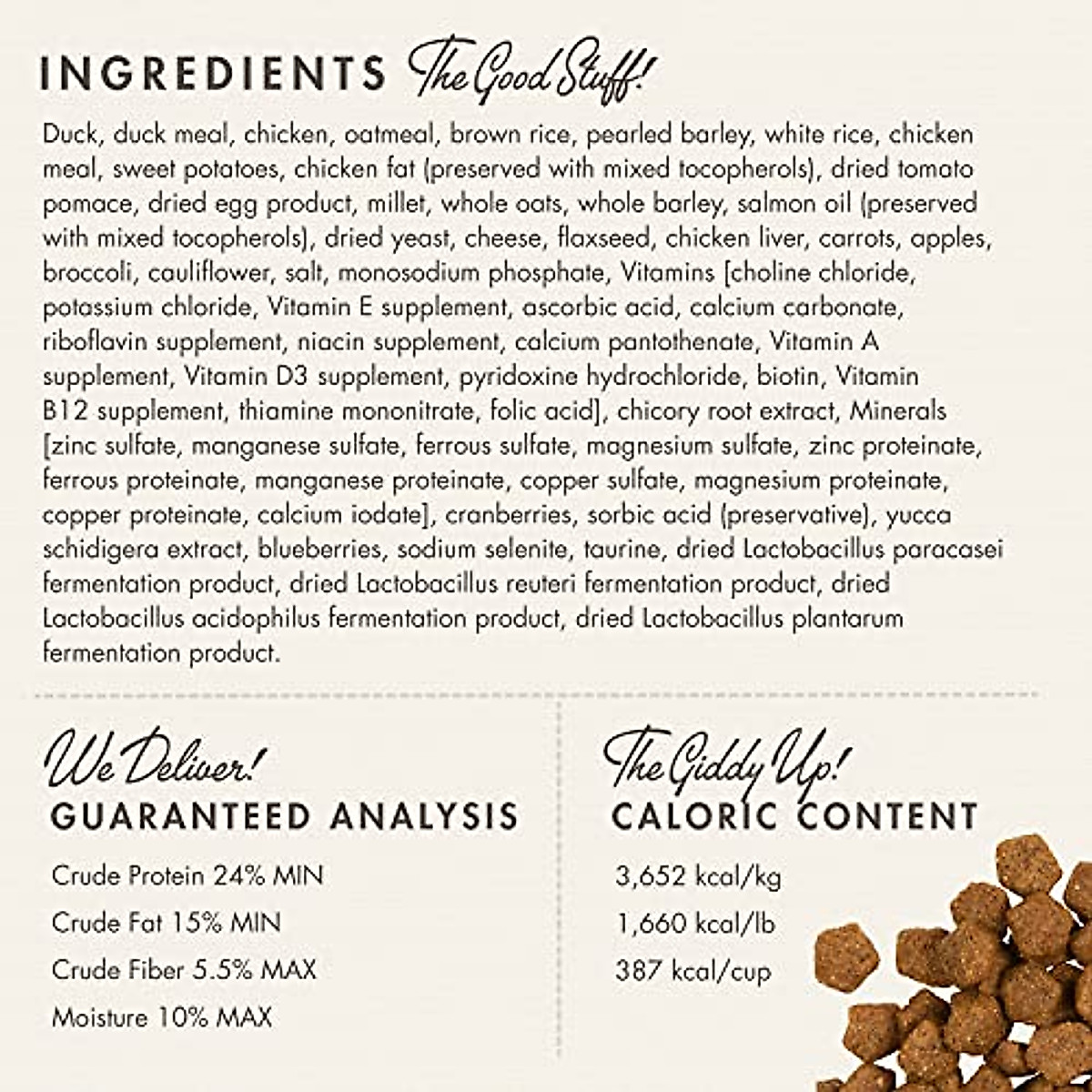 Fromm Four-Star Nutritionals Duck A La Veg Dog Food - Premium Dry Dog Food - Duck Recipe - 26 lb