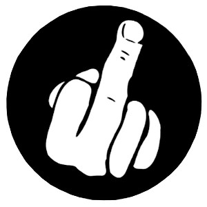 Snuff Covers Water Resistant Protective Skins for Dip and Chew Cans - Middle Finger DC Crafts Nation