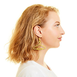 Pro Choice Earrings Coat Hanger Abortion Rights Reproductive Rights My Body My Choice Mind Your Own Uterus Abortion Is Healthcare Dont Tread On Me Uterus Bans Off Our Bodies No Uterus No Opinion