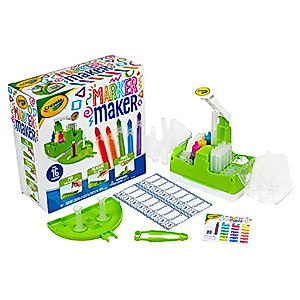 Crayola Marker Maker, DIY Kids Crafts, Create 16 Markers for Kids, Arts & Crafts Kit, Gift for Girls & Boys, Ages 7+