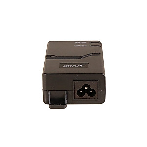 PLANET Gigabit PoE Injector, Adapter (60W, Integrated) | Single-Port, Ultra Power over Ethernet Injector, Network Distances up to 328 Feet | Use for IP Camera, More (POE-173)