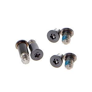6PCS Laptop Bottom Case Screw Screws for 16" A2141 Silver/Gray Laptop Screws Screw kit