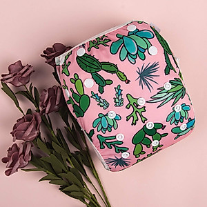 babygoal Baby Reusable Swim Diaper, Washable and Adjustable for Babies 0-2 Years, Swimming Lessons & Baby Gift 3SD05