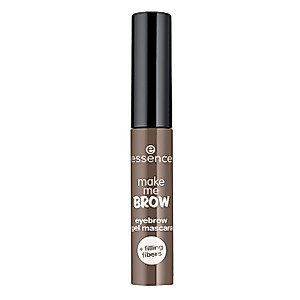 essence | 3-Pack Make Me Brow Eyebrow Gel Mascara | Infused with Fibers to Fill & Sculpt | Vegan & Paraben Free | Cruelty Free (02 | Browny Brows)
