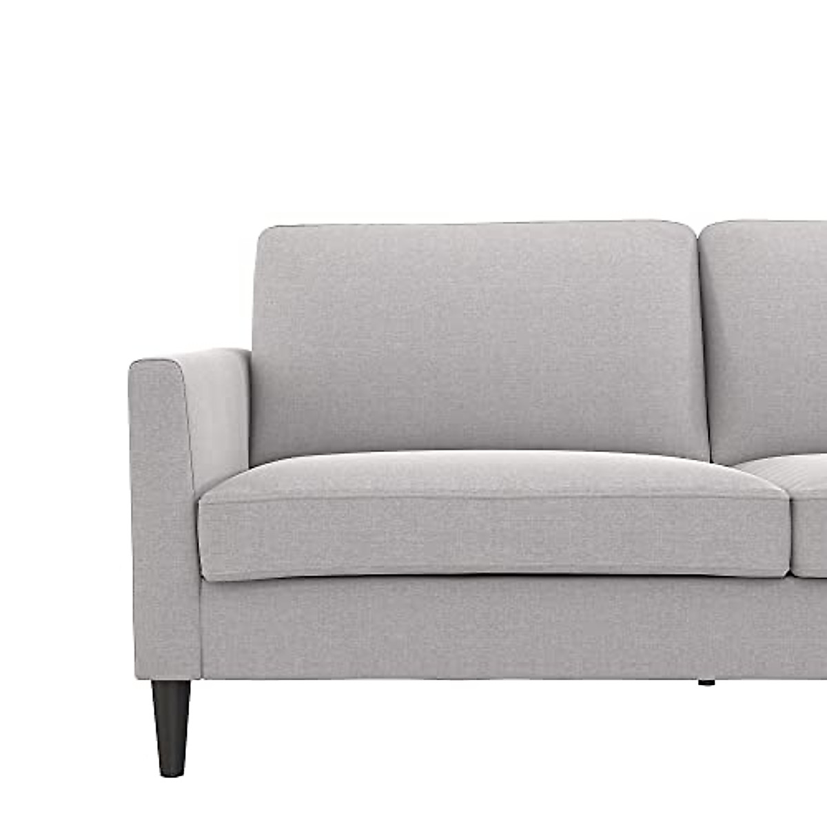 Mr. Kate Winston Sofa with Pocket Coils, Light Gray Linen