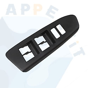 APPERFiT Window Switch Bezel Cover Trim Front Door Left Driver Side Compatible with 2012-2015 Toyota Tacoma Replaces 74202-04040