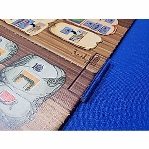 Board Game Clips, Crystal Clear 2mm Straight (8 Pack), Keep Your Boards Together!