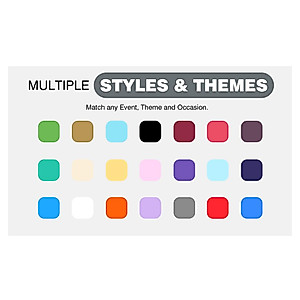 Evershine 12-Pack Heavy Duty Brown Round 84" Plastic Table Covers Tablecloth (Reusable) (Round 84", Brown)