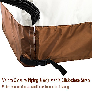 Bekith Air Conditioner Cover for Outside Units, Durable AC Cover for Outdoor Central Unit Square Fits up to 30 x 30 x 36 Inches