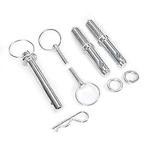 HECASA Standard 3 Point 2 inch Trailer Hitch Receiver Adapter Category One Tractor Tow Hitch Drawbar Adapter