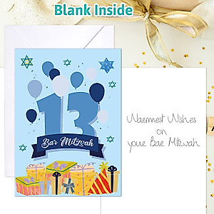 Fancy Land Bat Mitzvah Cards and Bar Mitzvah Cards Mazel Tov Jewish Celebration Cards Boys Girls
