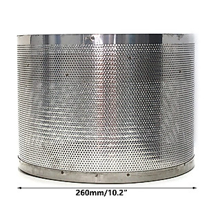 Fei Mei Patio Heater Emitter Screen - Gas Patio Heater Replacement Parts Stainless Steel Patio Heater Heating Net Accessories for Propane Patio Heater (Color : 260mm)