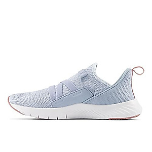 New Balance Women's DynaSoft Beaya V2 Slip-On Running Shoe, Ice Blue/Light Arctic Grey/Pink Moon, 8