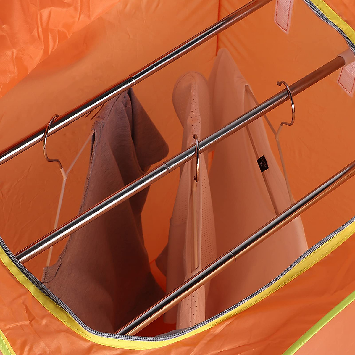 Portable Dryer, 110V 750W Foldable 3-Tier Electric Dryer Machine Portable Electric Clothes Drying Rack Mini Clothes Dryer Machine for Apartments Laundry