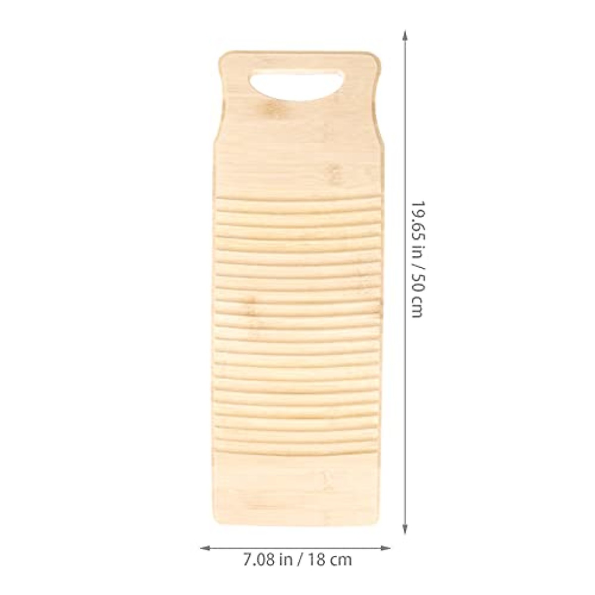 Washboard Bamboo Washboard 50x18x1.8cm Wash Board For Hand Washing Cloths Washboard For Laundry Hand Wash Board Clothes Washing Tool for Home Washboard Wood Washboard