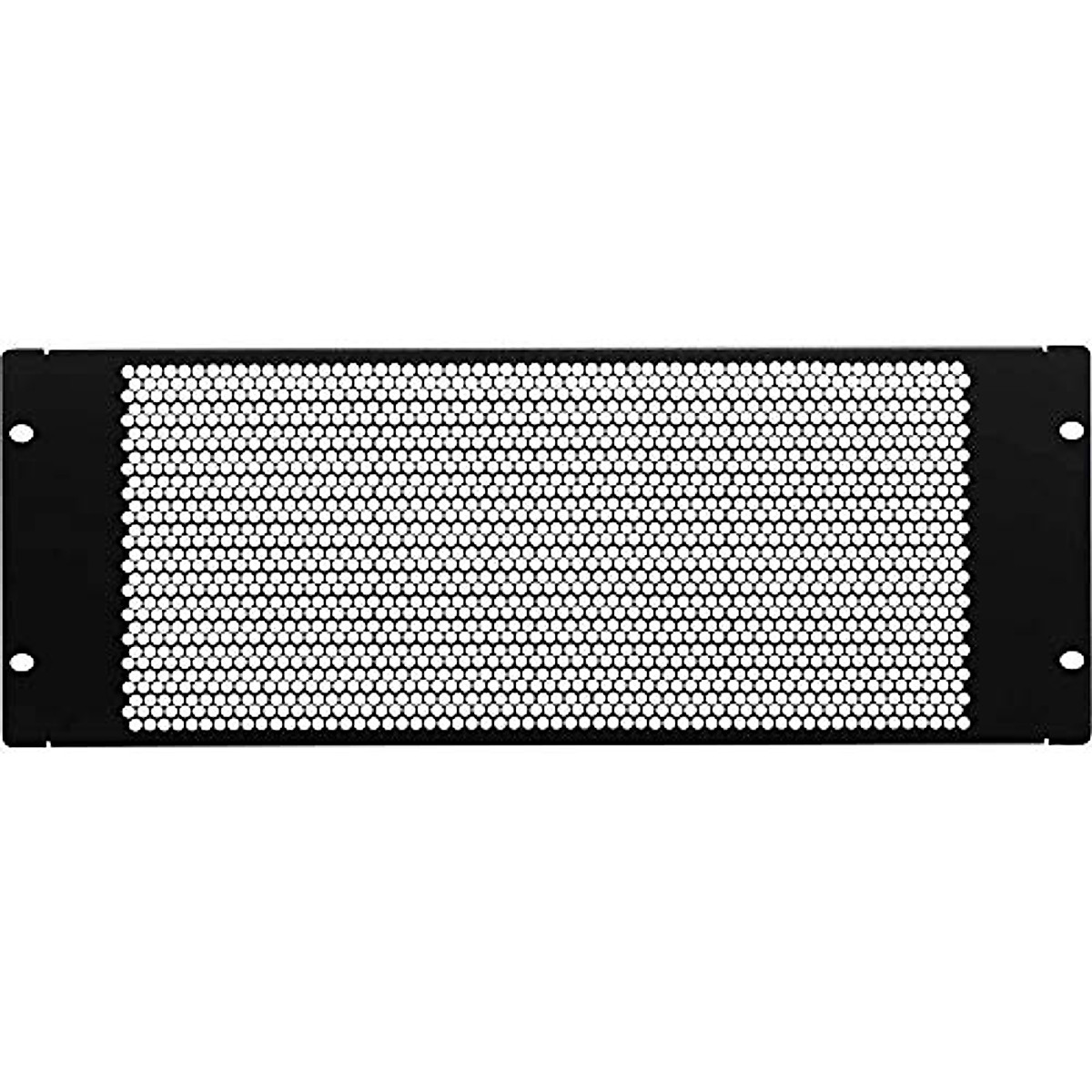 KENUCO Blank Rack Mount Panel Spacer with Venting for 19-Inch Server Network Rack Enclosure Or Cabinet Black (Plate-3U)