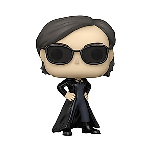Funko POP Movies: The Matrix Resurrections - Trinity, Multicolor, 4 inches, (59254)