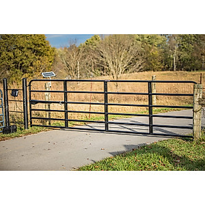 Mighty Mule MM571W Heavy Duty Smart Gate Opener, Single, Black