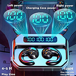 Bone Conduction Head Set Earbuds Open Ear Bone Conduction Headphones Headset Earclip Induction Earphones Clip On Bone Conducting Headphones Open Ear Earbuds Clip On