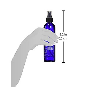 Bonfi Natural Oil-Free Wig Shine Spray, 8 Ounce