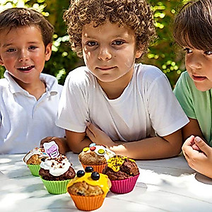 Lekue 12-Piece Muffin-Cup Set, Assorted