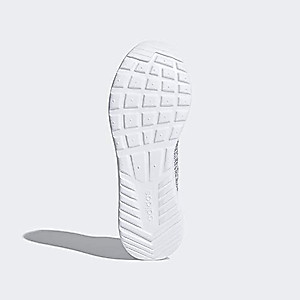 adidas Women's Cloud foam Pure Running Shoe, White/White/Black, 7.5 US