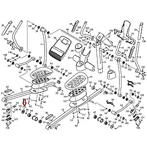 Icon Health & Fitness, Inc. Large Axle Cover 286660 Works with Epic FreeMotion NordicTrack Proform Elliptical